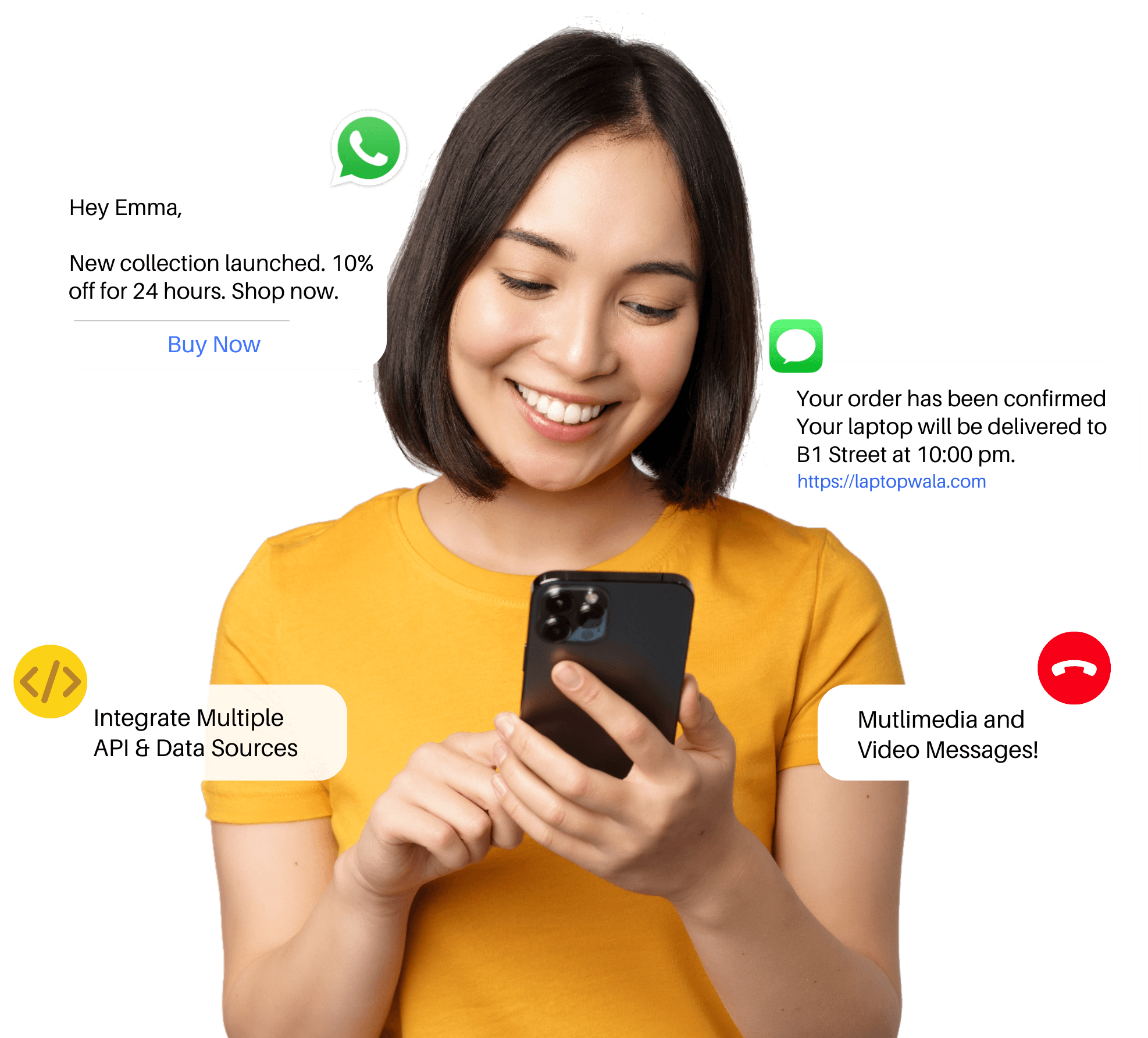 Trustsignal: Reliable APIs for SMS, RCS, WhatsApp and Otify